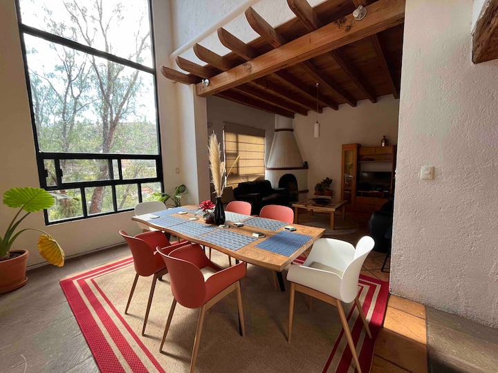 Casa Cerca Centro/cochera/terraza/cocina/4 Habs - Guanajuato