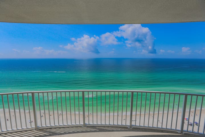 Espaçoso Apartamento Frente Mar Com Varanda De Grandes Dimensões. Twin Palms # 504 - Panama City Beach, FL