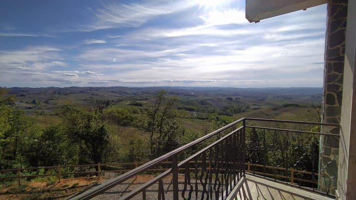 Casa Indipendente Con Vista Vigneti E Giardino - Bergamasco