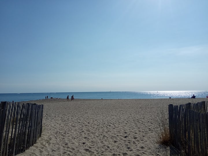T2 *** Jardin, Clim, Direct Mer, Piscine - Languedoc-Roussillon