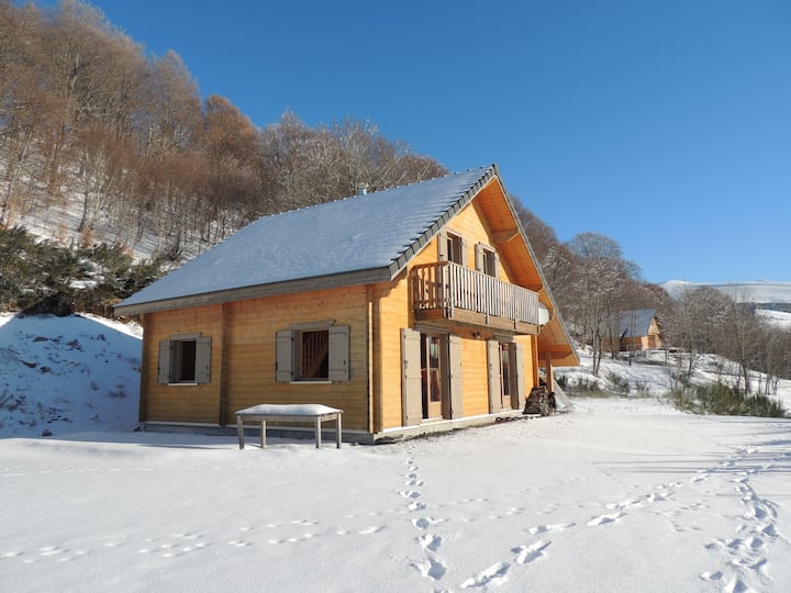 Chalet Des Myrtilles - En Pleine Nature Au Calme - Picherande