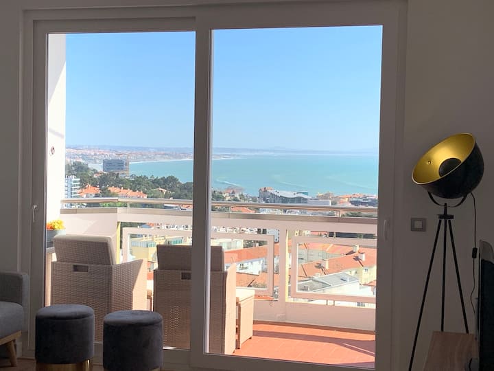 Apt With Balcony, Panoramic Ocean And Cascais View - Cascais