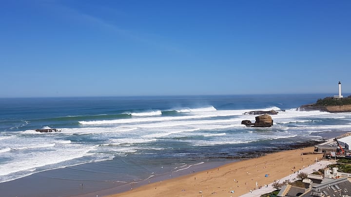 Face Grande Plage, 75m2 Et Terrasse Sans Vis-à-vis - Biarritz