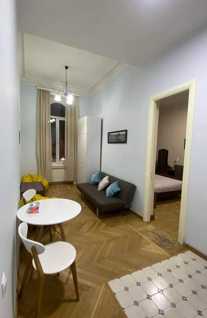 Enjoy Vacation At Peaceful Apartment On Rustaveli - Tbilisi
