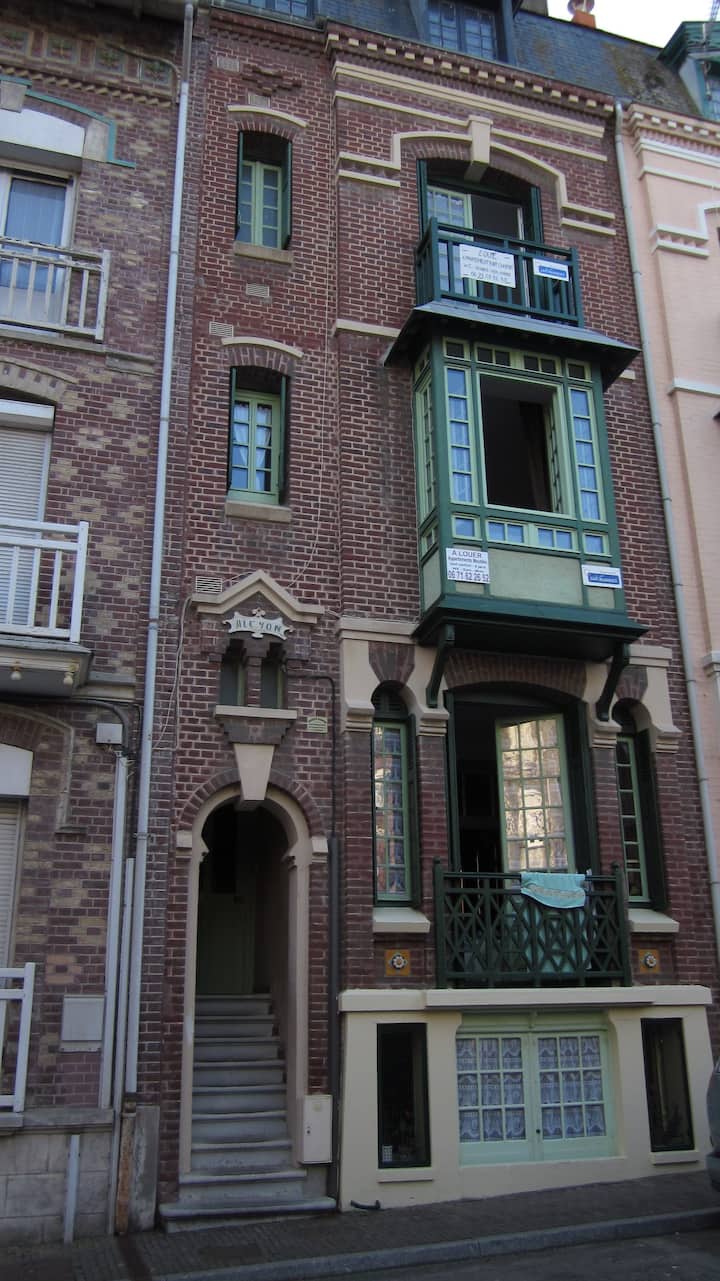 Bel Appartement Vue Mer 1er éTage 2/4 Personnes - ibis Styles Le Treport Mers Les Bains