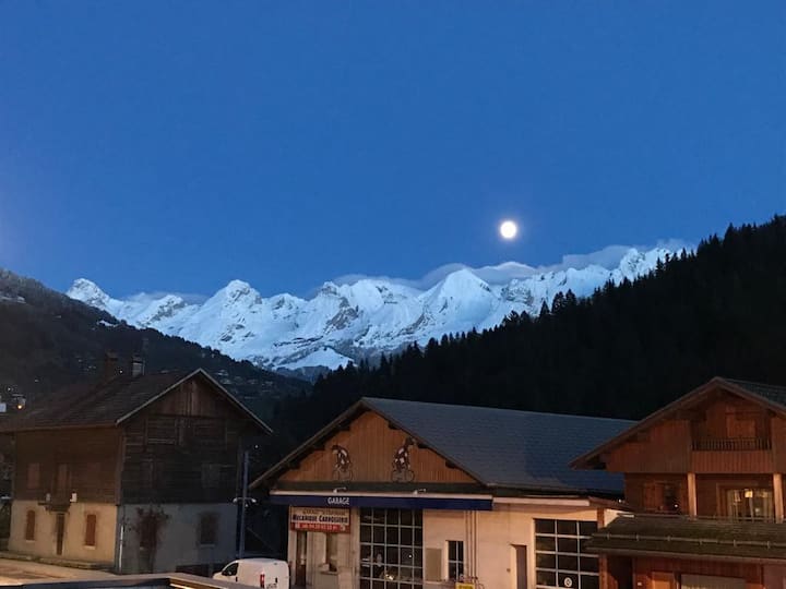 Beau Studio Cabine Au Cœur Du Village - La Clusaz