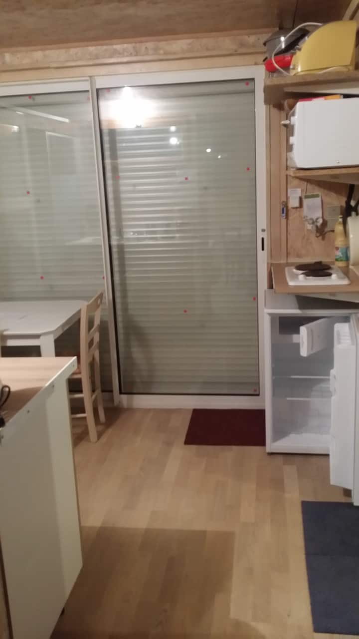 Chambre Namasté Kitchenette;  Chalet Ski Et Lac - Les Rousses