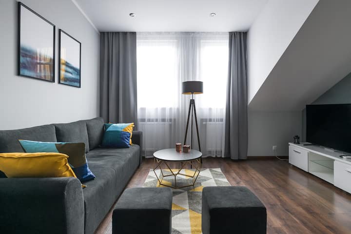 Elegant Apartment 5 Minutes From Wawel Castle - Cracovia