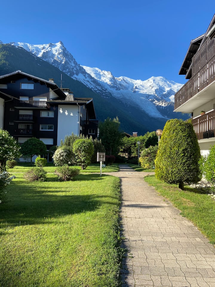 Chamonix Centre 1 Piece+ Coin Montagne - Les Houches