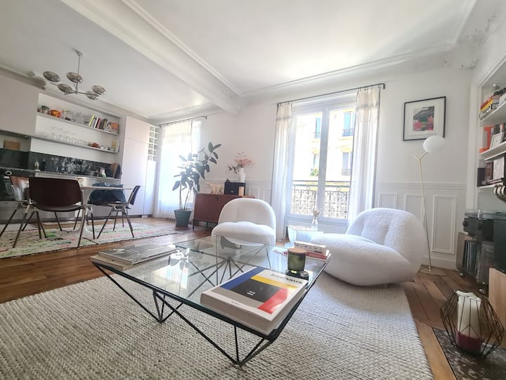Appartement Cosy & Stylé Près De Montmartre - Paris