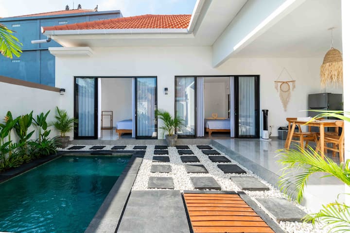 Serene 2br Villa With Pool Easy Access To Canggu - Canggu