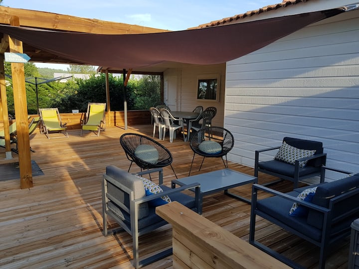 Chalet Plage Et Forêt Dans Village Vacances 5 * - Lit-et-Mixe