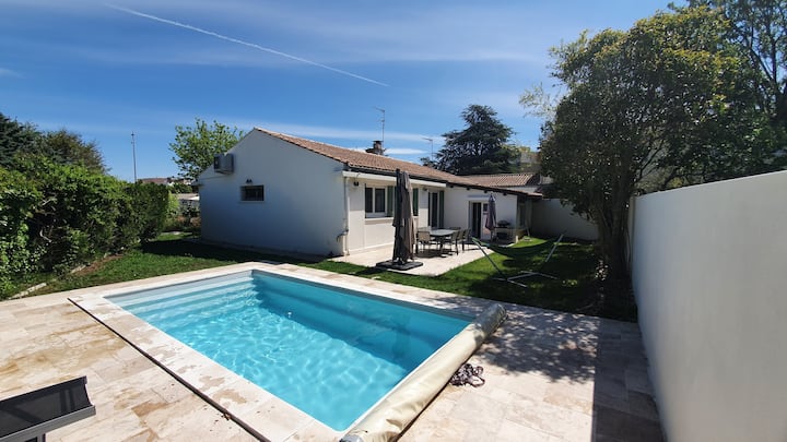 Maison Plain Pied De 115m2 Au Calme Avec Piscine - Montpellier