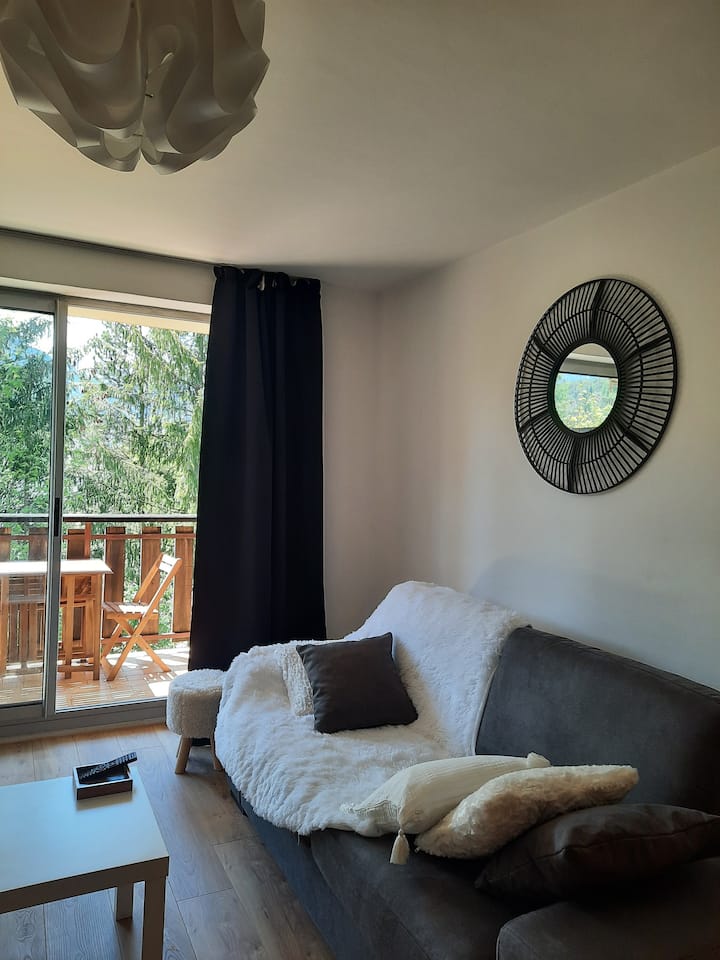 ❤️ Studio Cosy Vue Sapins Et Montagnes ❤️ - Barcelonnette