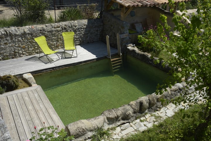 Logement éCologique  2 Ch  Baignade Naturelle - Nyons