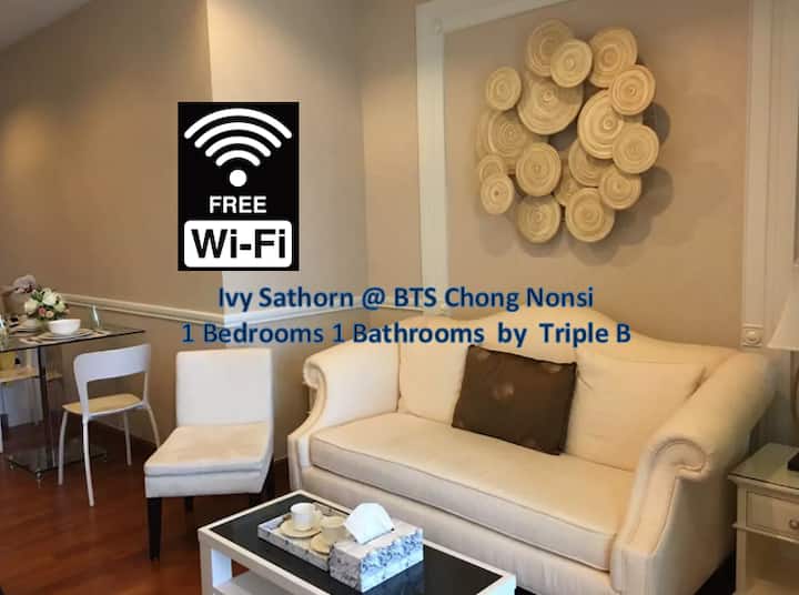 1br Silom-sathorn Bkk@bts Chong Nonsi By Triple B - Bangkok