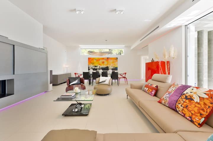 Villa Andrea: Vue Sur Dalt Villa Et Mer - Ibiza