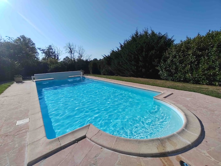 Grande Maison Avec Piscine Privée Sans Vis-à-vis - Indre