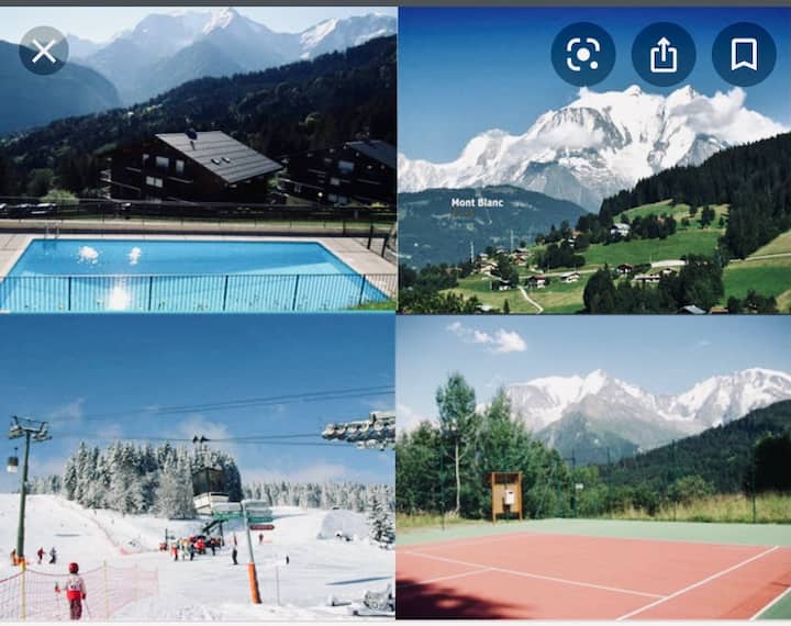 Cosy Studio Au Cœur Du Mont Blanc - Saint-Gervais-les-Bains