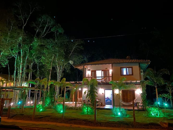 Casa  De Praia Entre A Mata Atlântica E O Mar. - Itacaré