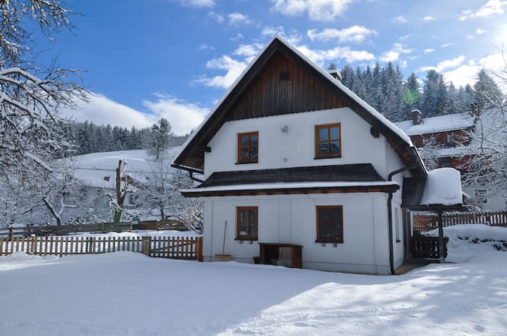 Ferienhaus Mit Wunderschönem Bergpanorama - Haus