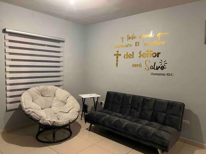 Limpia, Cómoda Y Climatizada Para 7 - Saltillo