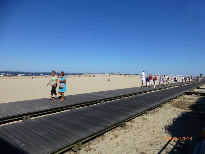 Suite Pour 4 - Accès Direct Plage Et Pdj Compris - Arcachon