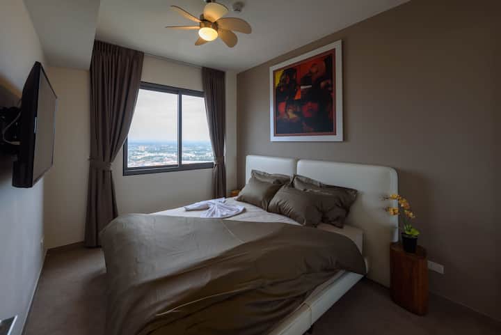 Unixx New Apartment 44th Floor Free Wifi - Pattaya City