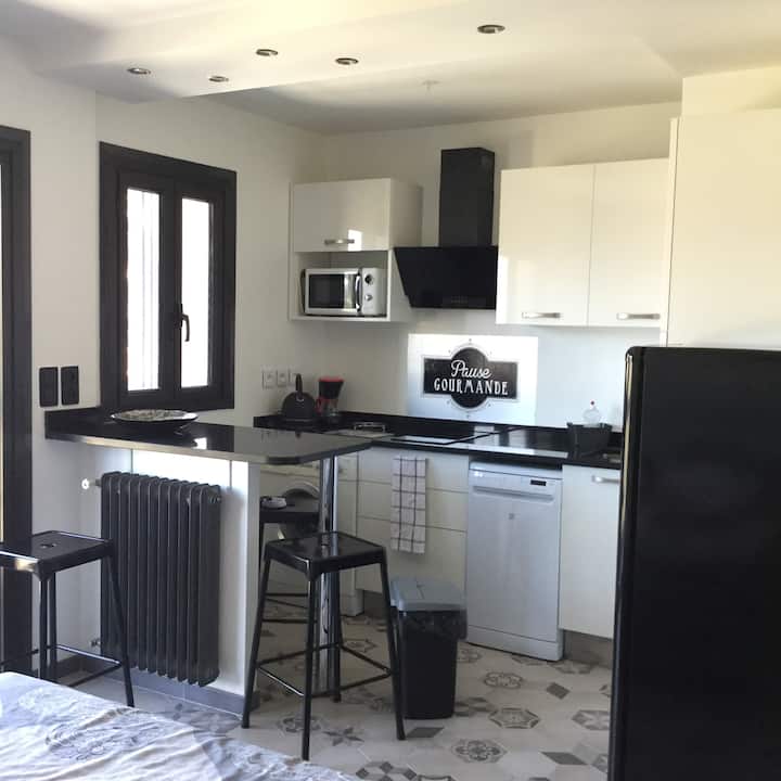 Studio Cosy Au Cros De Cagnes Clim Et Garage - Cagnes-sur-Mer