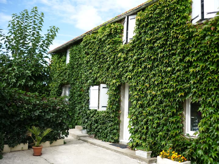 Maison Charentaise à La Campagne, Au Calme. - Château de la Roche Courbon