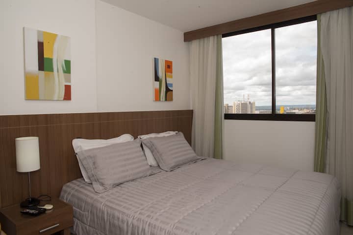 Lindo Flat No Centro Da Capital, Perto De Tudo! - Brasília