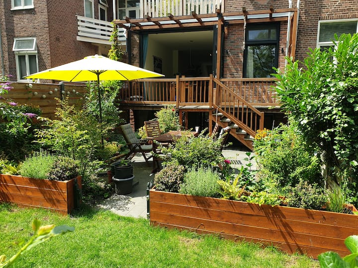 Huis Met Tuin Tegenover Amsterdamse Bos - 阿姆斯多芬