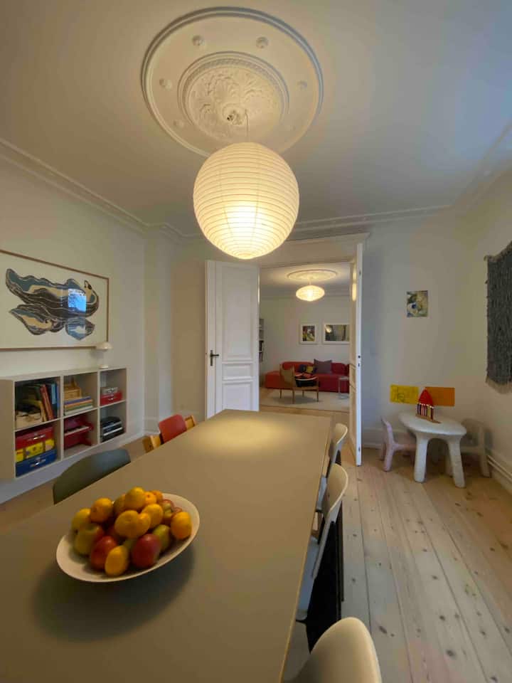 Familievenlig Stuelejlighed På ØSterbro - Copenhaguen