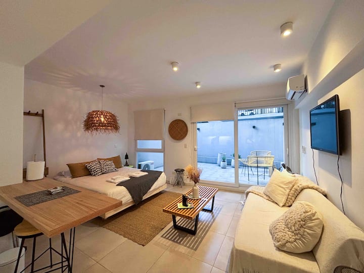 Hermoso Studio En Palermo Con Terraza. - Buenos Aires