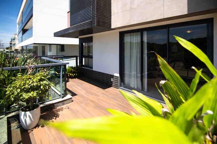 (A)mar - Apto Pé Na Areia! Novo Campeche - Florianópolis