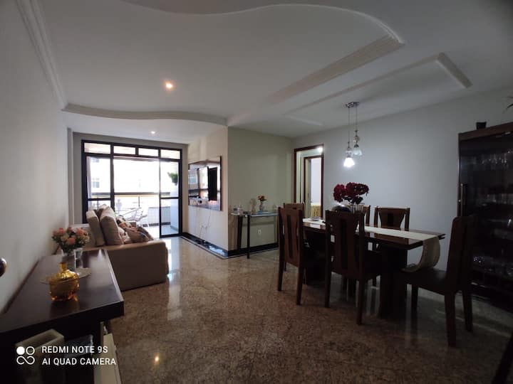 Excelente Apartamento Na Quadra Da Praia Do Morro - Guarapari
