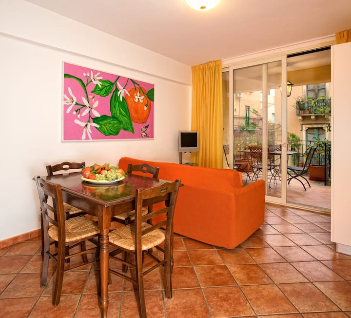 Appartamento Trilocale Arancia - Taormina Centro - Taormina