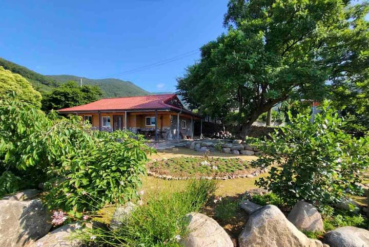 마당넓은집 - 석동