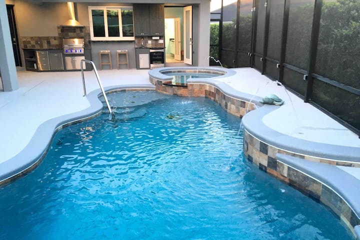 Safari Themed Private Addition With Pool/hot Tub. - The Villages, FL