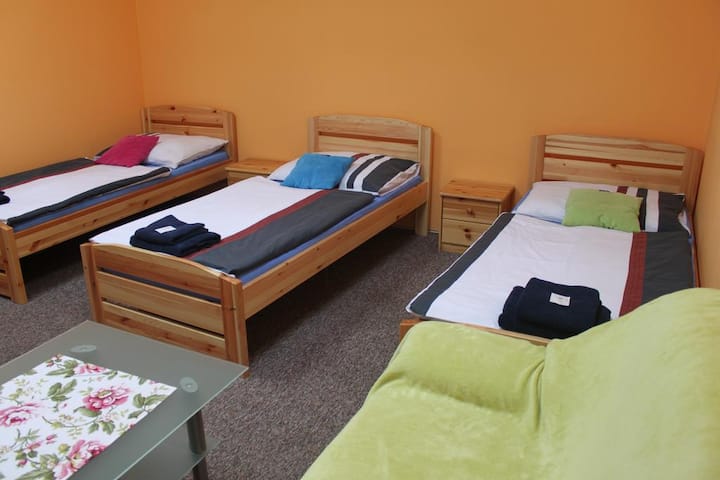 Pětilůžkový Apartmán S Oddělenými Pokoji - České Budějovice