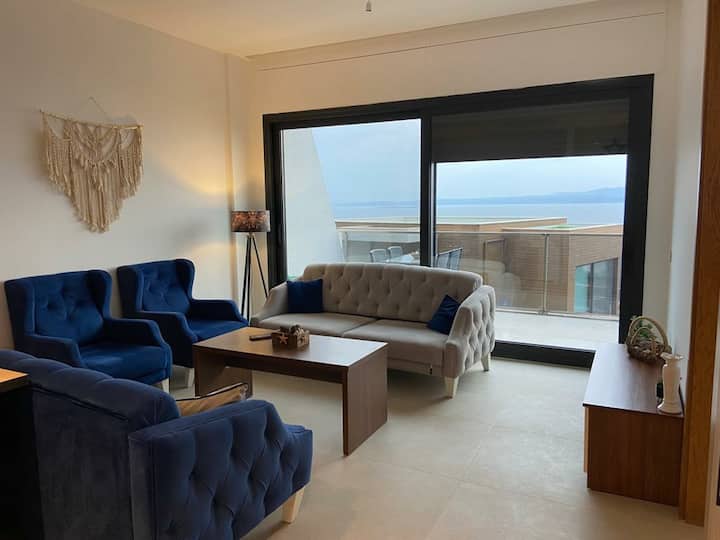 Havuz Olanağı Sunan Full Deniz Manzaralı Rezidans - Çeşme