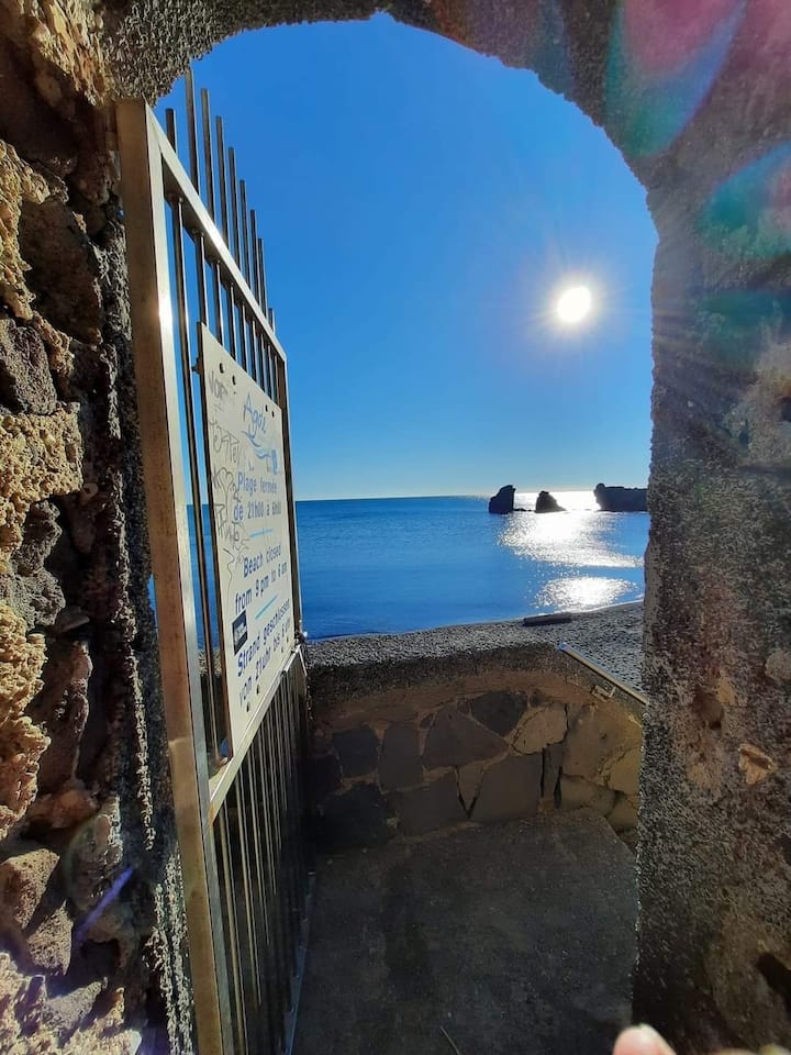 Studio Bien Situé, Piscine, Parking Privé, - Agde