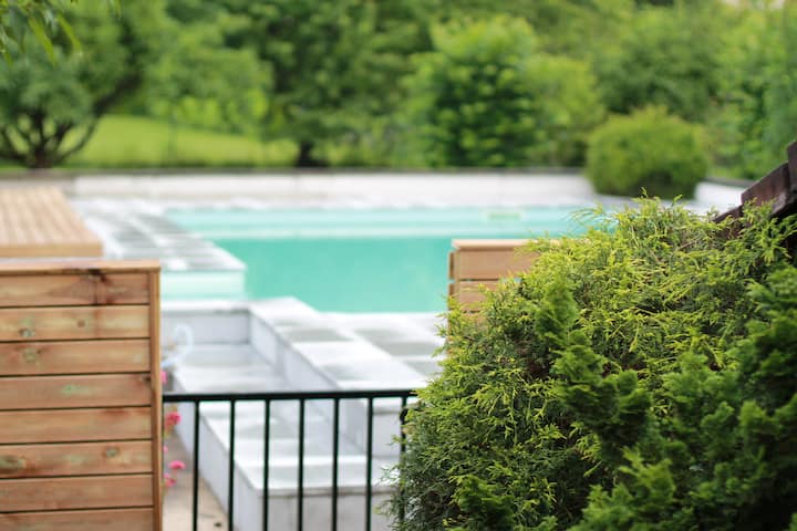 Une Maison Près Du Centre Colmar Avec Une Piscine - Colmar