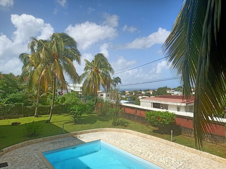 Appartement Avec Double Terrasse  Piscine A Didier - Fort-de-France
