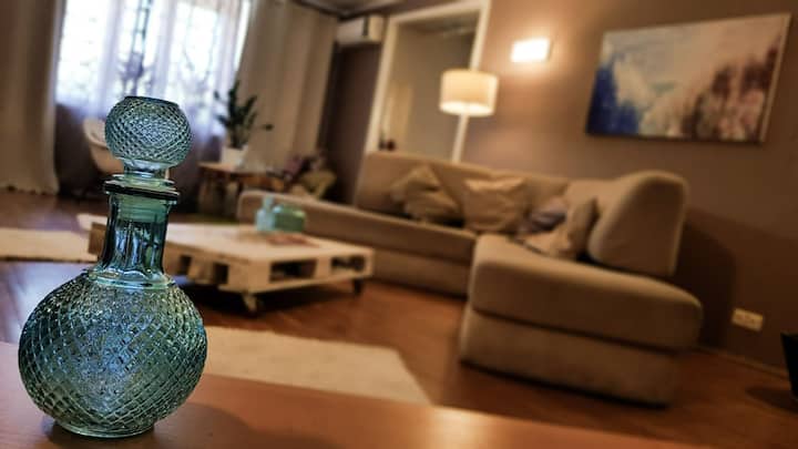 ♡ 1b 80m Podil Supercozy Apt Wifi ♡ - Kiew