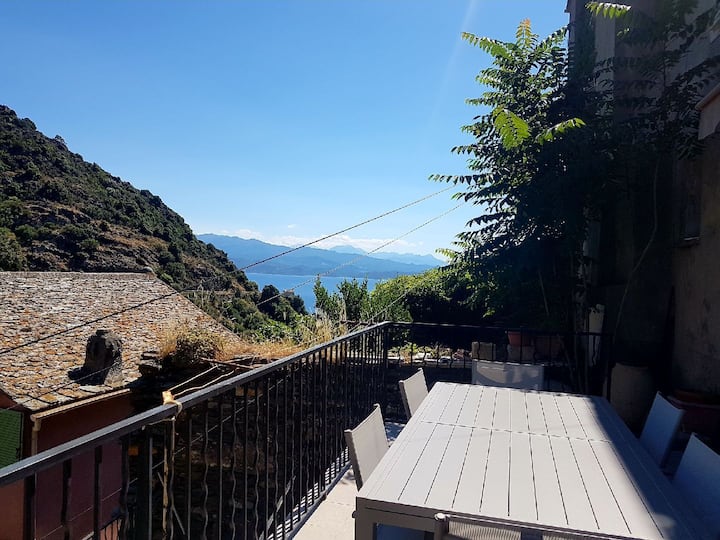 Maison Village Nonza Cap Corse - Canari