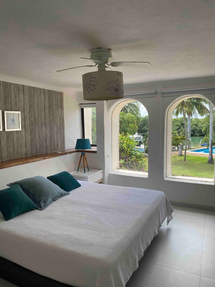 Casa Laguna 2p-lagoon View Prívate Room - Cancún