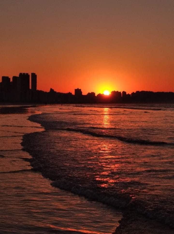 13 De Frente P Mar -Pé Na Areia Com Janela P Mar - Praia Grande