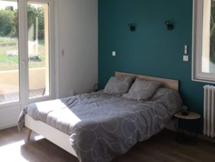 Chambre à La Campagne à Crest Avec Sdb Privée / Tv - Crest