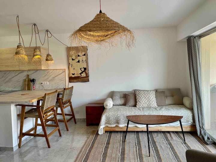 Big Studio With Terrace And Parking, Very Central - Antibes